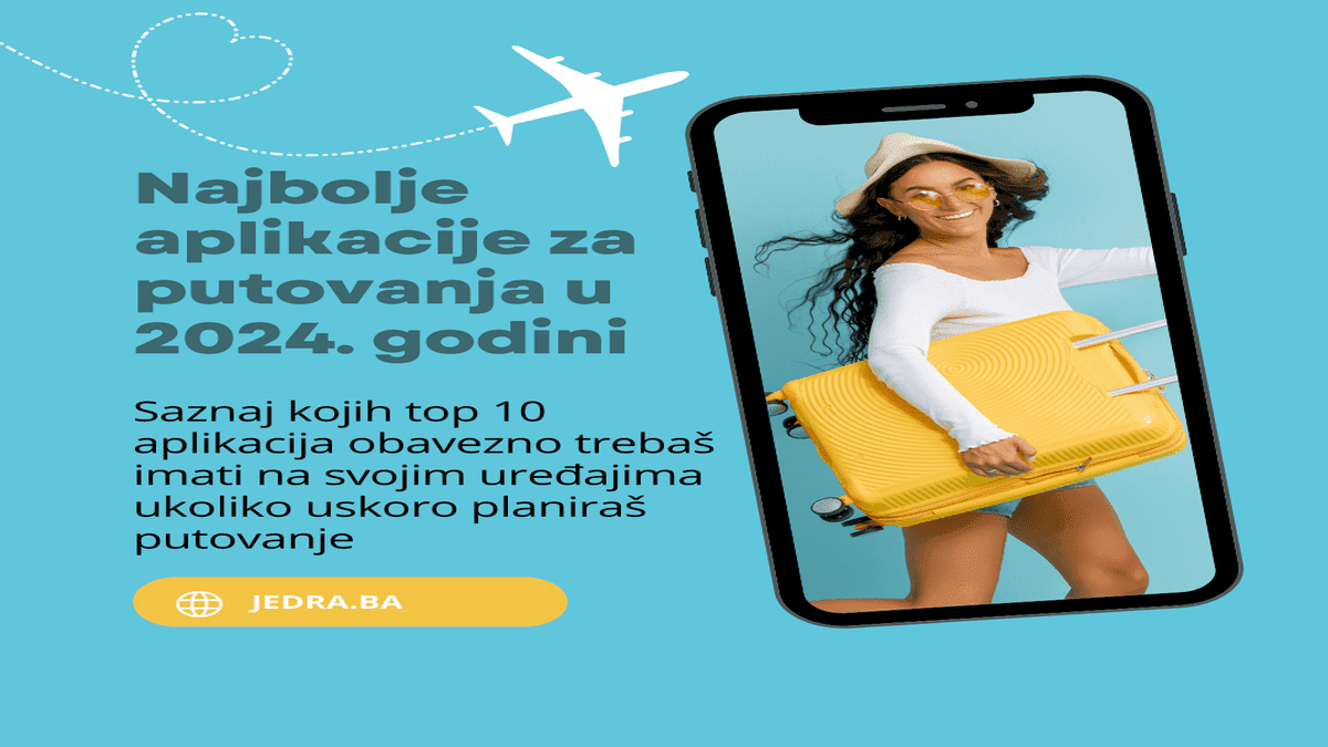 Najbolje aplikacije za putovanja u 2024. godini » Jedra.ba